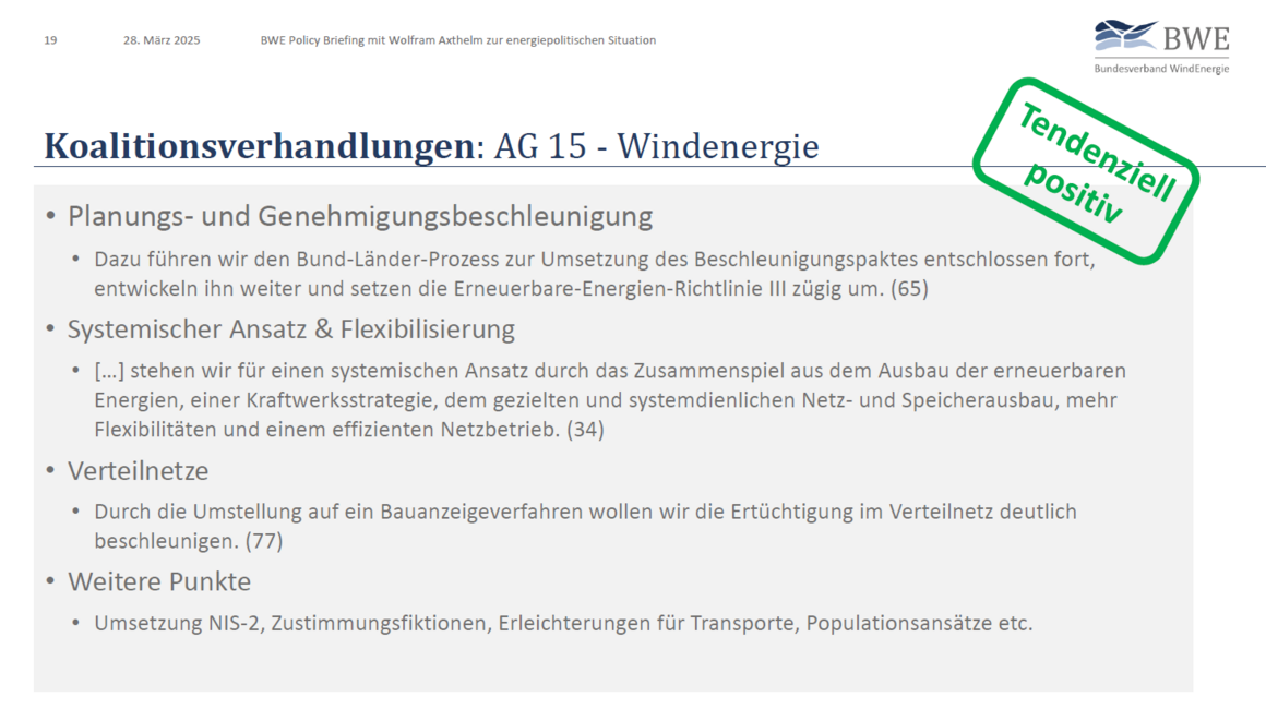 PolicyBriefing | BWE e.V.